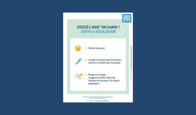 Exercice de visualisation pour mieux gérer son stress avant un examen ...
